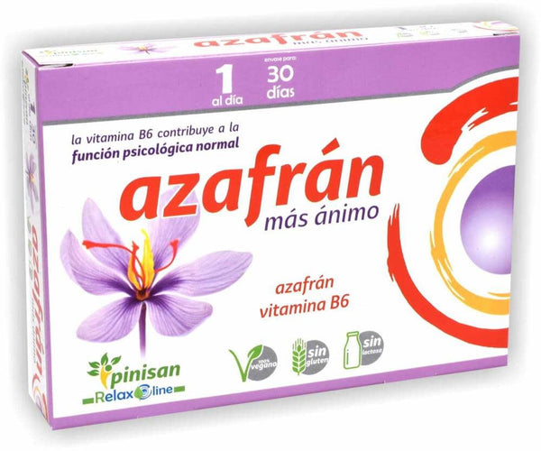 AZAFRAN MAS ANIMO 30 CAPSULAS – Farmainsular