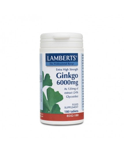 GINKGO 6000MG - 60 TABS – Farmainsular